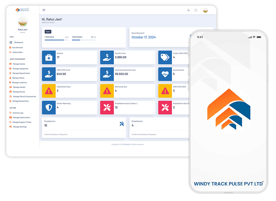 WINDY TRACK PULSE PVT LTD
